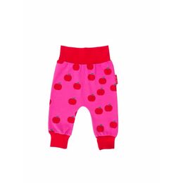 Toby tiger Hose mit Apfel Print in rosa | Gr.: 68