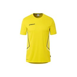 Uhlsport Trainings-T-Shirt Equipe 29 Kids in limonengelb/wei&szlig;/schwarz | Gr.: 164
