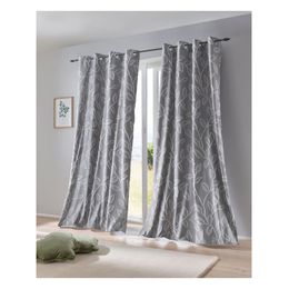Heine Dekoschal in grau | Gr.: 245-x-135-cm