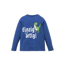 Kidsworld Langarmshirt in royalblau | Gr.: 92/98
