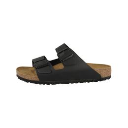 Birkenstock Sandale Arizona Naturleder schmal in schwarz | Gr.: 37