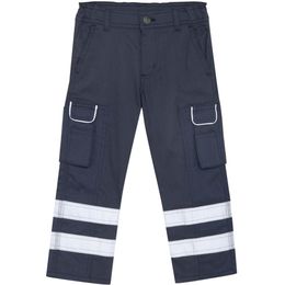 Minymo Kinder Arbeitshose "Worker Pants" in Blau | Gr.: 110