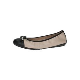 Caprice Ballerinas in Beige/Schwarz | Gr.: 39
