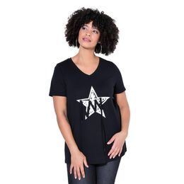 Angel of Style Shirt in schwarz | Gr.: 46