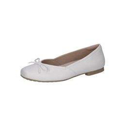 Caprice Ballerinas in Wei&szlig;/Wei&szlig; | Gr.: 37
