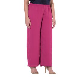 Ulla Popken Schlupfhose in magenta | Gr.: 42-44