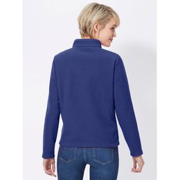 WITT WEIDEN Fleece-Shirt in royalblau | Gr.: 36