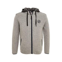 Spieth & Wensky Spieth & Wensky Strickjacke ECHO in hellgrau | Gr.: 3XL