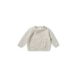 Stellou & friends Strickpullover Kinder in white | Gr.: 110/116