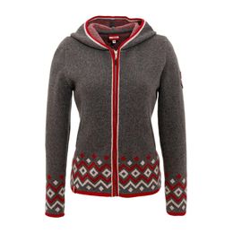 Almgwand Strickjacke STEINBERGALM in anthrazit | Gr.: 36
