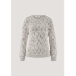 hessnatur Strick Pullover Regular aus Bio-Baumwolle und Wolle in d&uuml;ne | Gr.: XXL