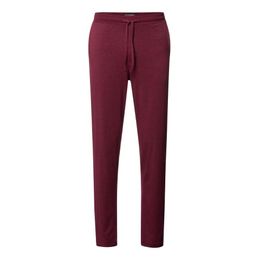 Hanro Pyjamahose Casuals in carbernet melange | Gr.: L