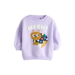 next Sweatshirt girl Purple size 6-7 yrs