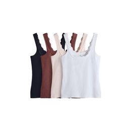 The Set Top female Brown, Pink, Black, White size L