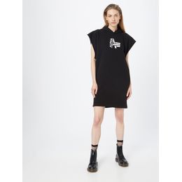 Alpha Industries Kleid Damen Gr&ouml;&szlig;e 40 schwarz / wei&szlig; Winterkleid
