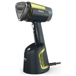 Tefal Dampfb&uuml;rste "AeroSteam, kombiniert Dampf, einen beheizten Kopf und Ansaugung", bunt (blau, gr&uuml;n), B:14cm H:32,5cm T:16cm, B&uuml;geleisen, Dampfgl&auml;tter mit 3 Nutzungsmodi, 100 ml abnehmbarer Wassertank, DT9810