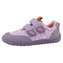 Barfu&szlig;schuh Lurchi "Benny Barefoot 2", Jungen, Gr. 26, flieder, rosa, Lederimitat, Textil, Schuhe Barfu&szlig;schuh, Outdoorschuh mit Klett, Gr&ouml;&szlig;enschablone zum Download