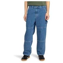 Relax-fit-Jeans Element "Carpenter", Herren, Gr. 32(M), mid used, Obermaterial: 75% Walkfrottier, 25% Walkfrottier;, Jeans