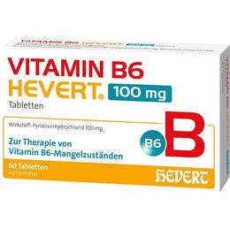 Vitamin B6 Hevert 100 mg Tabletten 60 St