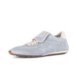 Sneaker Gabor "Sneaker low", Damen, Gr. 35,5, blau, Schuhe Sneaker