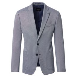 Sakko Venti "Venti Sakko uni", Herren, Gr. 26, blau (132 blau), 50% Polyester, 24% Polyamid, 22% Viskose, 4% Elasthan, Sakkos Sakko