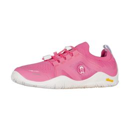 Barfu&szlig;schuh Trollkids "KIDS NORDLAND BAREFOOT HIKER", Kinder, Gr. 33, candy pink, Synthetik, Schuhe Barfu&szlig;schuh, Mit Vibram Sohle, Schn&uuml;rsenkel mit Schnellverschlu&szlig;