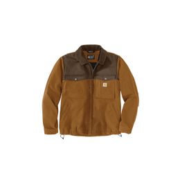 Funktions-Kapuzensweatjacke Carhartt "Bekleidung 106432-B84 Carhartt Montana", Herren, Gr. L, braun, Sweatjacken