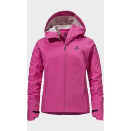 Sch&ouml;ffel Outdoorjacke SCH&Ouml;FFEL "2.5L Jacket Style Tajiva WMN", Damen, Gr. 36, 3305, pink, Oberstoff: 100% Polyester; (Membran: Thermoplastisches Polyurethan), regular fit, hoch geschlossener Ausschnitt, Jacken Outdoorjacke