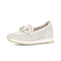 Slipper Gabor "Slipper", Damen, Gr. 44, beige, Schuhe Slipper