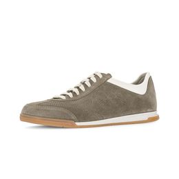 Sneaker Gabor "Sneaker low", Herren, Gr. 42,5, gr&uuml;n, Schuhe Sneaker