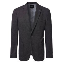 Sakko Venti "Venti Sakko uni", Herren, Gr. 46, grau (dunkelgrau), 50% Polyester, 24% Polyamid, 22% Viskose, 4% Elasthan, Sakkos Sakko