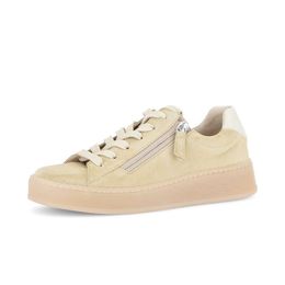 Gabor Damen Sneaker "Sneaker low", Gr. 36gelb, Schuhe