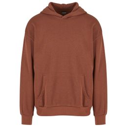 Kapuzenpullover Urban Classics "Urban Classics Light Terry Hoody", Herren, Gr. M, lightrust, 70% Baumwolle, 30% Polyester, unifarben, normal, ohne Ausschnitt, Pullover Kapuzenpullover