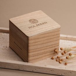 Holzkern Einzelbox, Dekorative Boxen von Holzkern