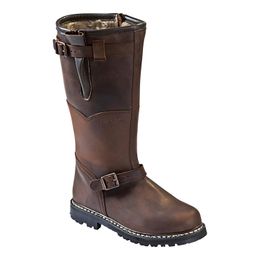 Meindl Lammfellstiefel Kitzb&uuml;hel Dunkelbraun (Gr&ouml;&szlig;e: 8,5)