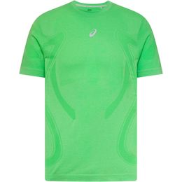 asics ROAD SEAMLESS Funktionsshirt Herren - Gr&ouml;&szlig;e XXL - gr&uuml;n