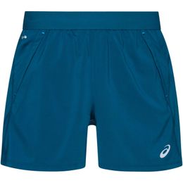 asics ROAD 5IN Laufshorts Herren - Gr&ouml;&szlig;e L - blau