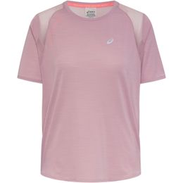 asics ROAD Funktionsshirt Damen - Gr&ouml;&szlig;e M - rosa