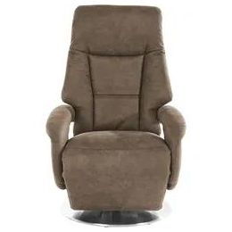 Sit & More TV-Sessel SIT & MORE "Enjoy", braun (latte), B:74cm H:113cm T:77cm, Luxus-Kunstleder;NaturLEDER (echtes Rindsleder);Luxus-Microfaser (100% Polyester);Liegefl&auml;che ausgezogen: 168 cm, Sessel, Fernsehsessel, in Gr&ouml;&szlig;e L, wahlweise mit Motor und Aufstehhilfe