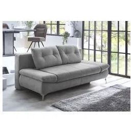 Jockenh&ouml;fer Schlafsofa JOCKENH&Ouml;FER GRUPPE "Mats, B: 200 cm, Liegefl. 160x200 cm", grau (hellgrau), B:200cm H:92cm T:100cm, Microfaser (92% Polyester, 8% Nylon), Sofas, Schlafsofa, mit Bettfunktion, Bettkasten & Armteilverstellung
