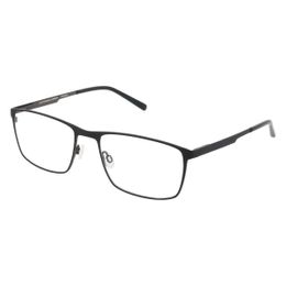 Freigeist 861022 Brille Herren | Fassung: Vollrand, Quadratisch, Schwarz Matt