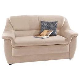 2-Sitzer DOMO collection "Lale formsch&ouml;nes und komfortables Sofa, zeitlos und elegant", beige (natur), B:148cm H:88cm T:93cm, Struktur (100% Polyester);Microfaser PRIMABELLE (100% Polyester);Struktur grob (85% Polyester, 15% Polyacryl), Sofas, optimal f&uuml;r kleinere R&auml;ume