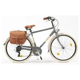 Cityrad "Citybike 605 Alu Man" Gr. 50, grau (grau, grau), VENICE - I LOVE ITALY, Fahrr&auml;der, Herren, 50cm, 28 Zoll (71,12cm), f&uuml;r Herren, Kettenschaltung