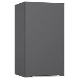 H&auml;ngeschrank KOCHSTATION "KS-Aken", grau (anthrazit), B:40cm H:70,4cm T:34,6cm, Schr&auml;nke, H&auml;ngeschrank
