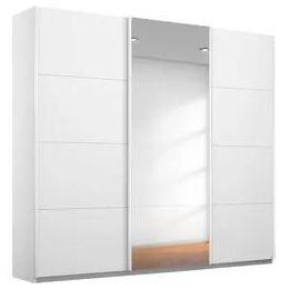 Schwebet&uuml;renschrank Rauch "Kleiderschrank Schrank Garderobe W&auml;scheschrank KEPAN", wei&szlig;, B:203cm H:230cm T:62cm, Holzwerkstoff, Schr&auml;nke, Schwebet&uuml;renschrank, inkl. Schubladen-Einsatz und extra Einlegeb&ouml;den MADE IN GERMANY