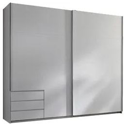 Schwebet&uuml;renschrank wimex "Seattle", wei&szlig;, B:225cm H:208cm T:64cm, Schr&auml;nke, Schwebet&uuml;renschrank, mit Schubk&auml;sten