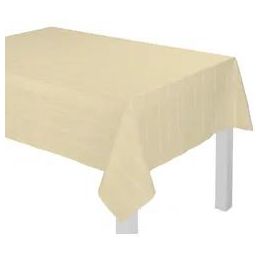 Tischdecke WIRTH "LANGWASSER" Gr. 1, beige, B:85cm L:85cm, Kunstfaser, Tischdecken, Tischdecke