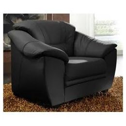 Sit & More Sessel SIT & MORE "Top Savona", schwarz, B:103cm H:90cm T:90cm, Sessel, Sessel, inklusive Federkern