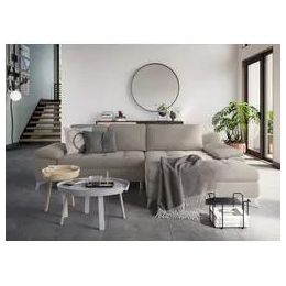 Sit & More Ecksofa SIT & MORE "Latigo L-Form", beige, B:290cm T:163cm, Sofas, Ecksofa, mit Mega-Recamiere, wahlweise mit Bettfunktion und Bettkasten