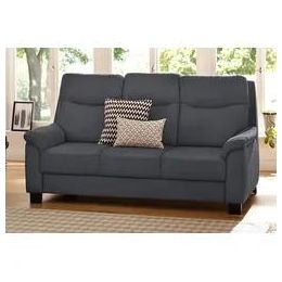 3-Sitzer Home Affaire "Boccaccio", grau, B:193cm H:104cm T:96cm, Struktur weich (90% Polyester / 10% Polyamid);Luxus-Microfaser (100% Polyester);Luxus-Microfaser Vintageoptik(100% Polyester), Sofas, mit Federkern, incl. Kopfteilverstellung